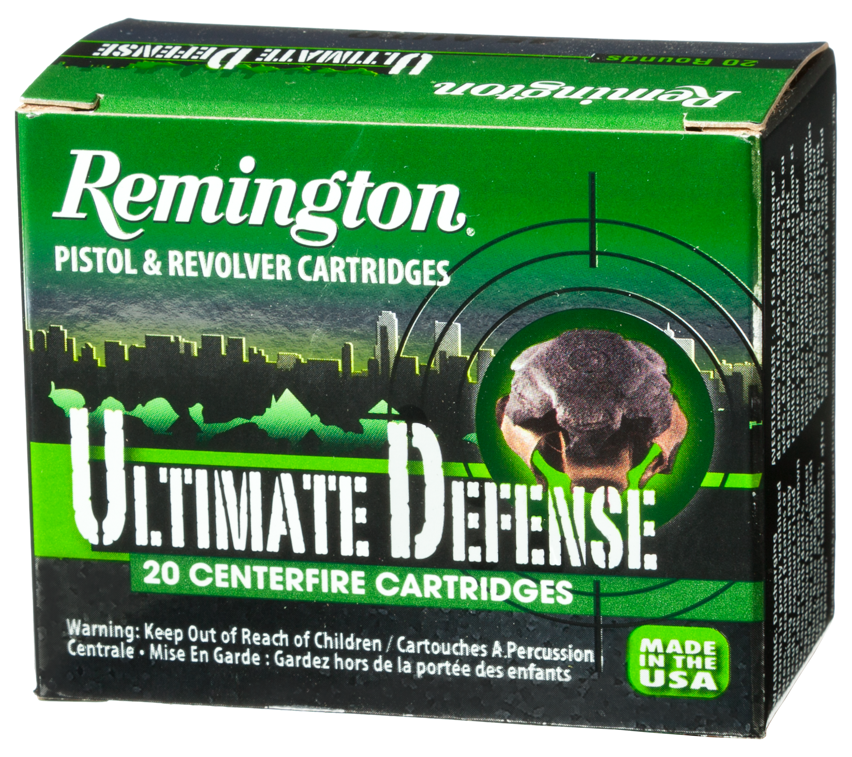Remington Ultimate Defense 45 Colt/410 2.5" 230 Grain 950 fps Personal ...
